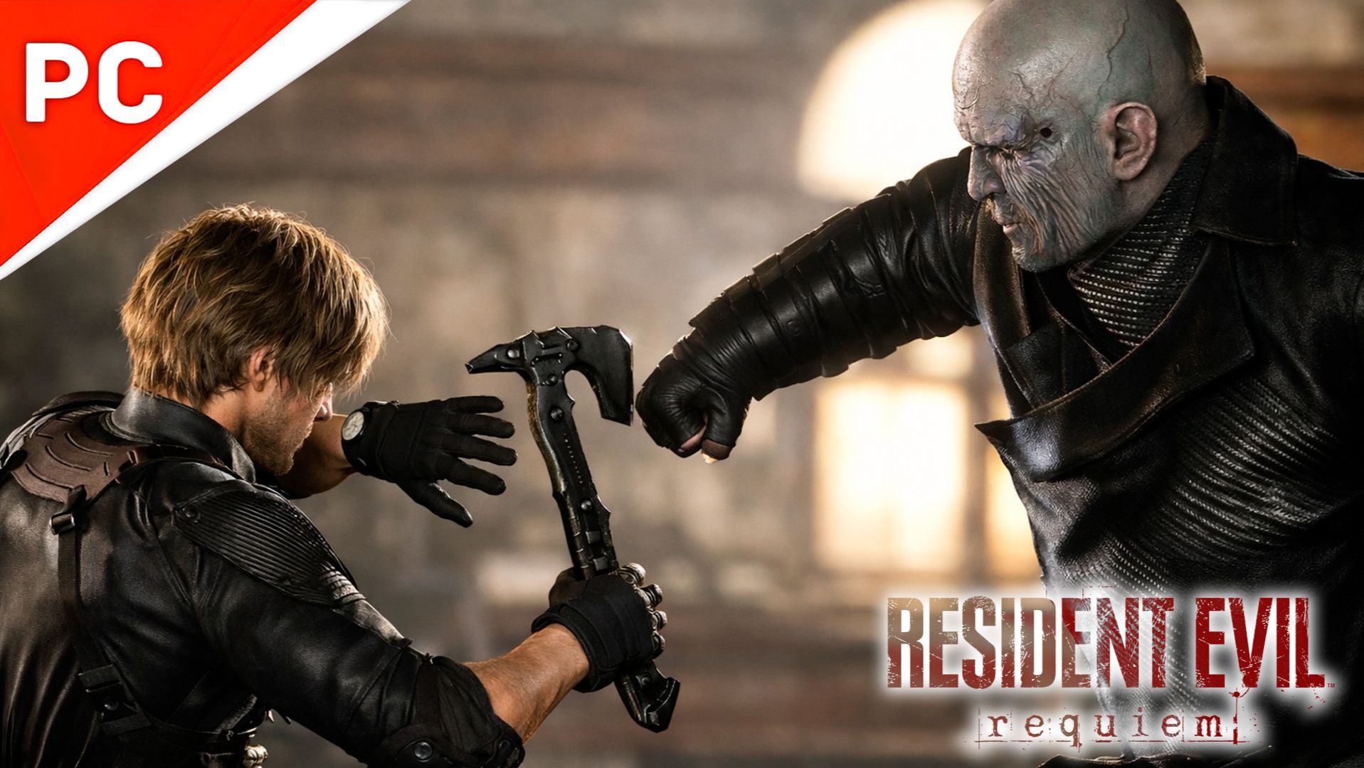 Resident Evil 9 Requiem - Полный Бой Леона против Супертирана T-501