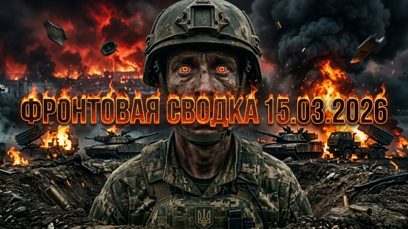 Котел под Покровском: ВСУ бросают рубежи Фронтовая сводка 15.03.2026