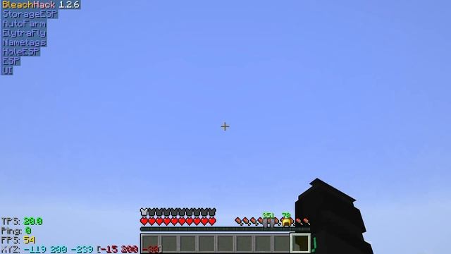 Майнкрафт.Деревня в воздухе 2