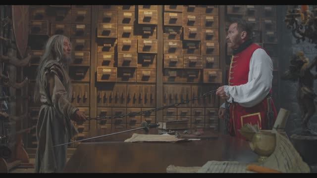 Тайна печати дракона: Мастер против коменданта Хука (Джеки Чан против Арнольда Шварценеггера)