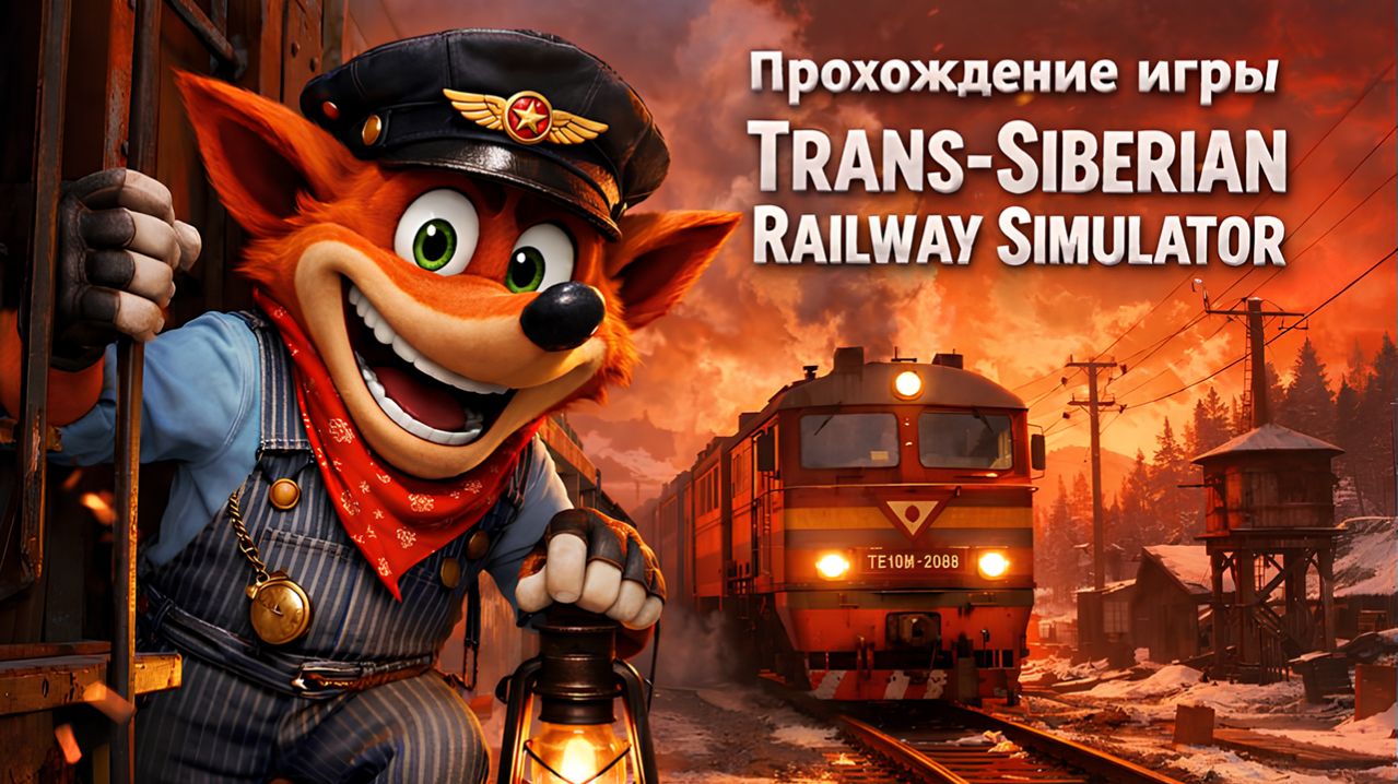 Trans-Siberian Railway Simulator - Полное прохождение #2