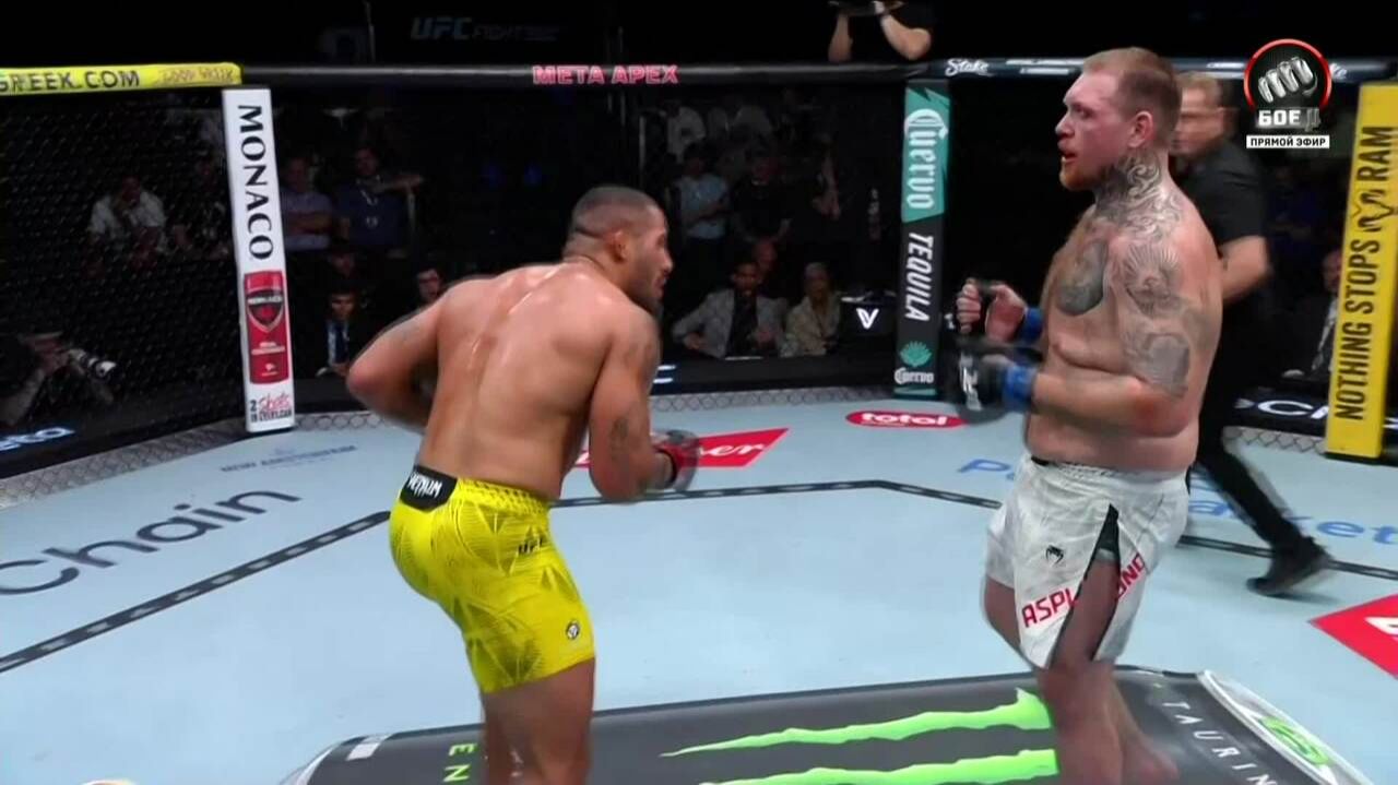 Витор Петрино против Стивена Аспланда (видео). UFC Fight Night