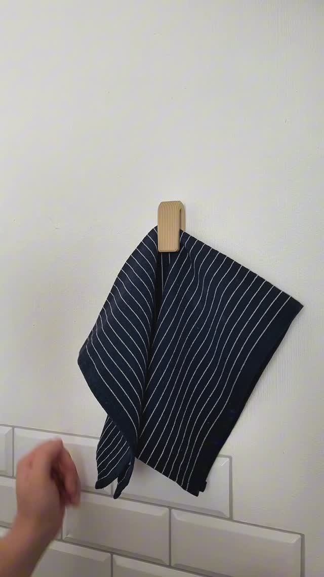 Вешалка для полотенец на кухню на 3D принтере #3dprinting