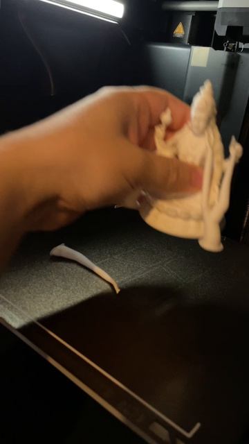 Печатаю на 3D принтере Индийскую богиню  #3dprinting #индия