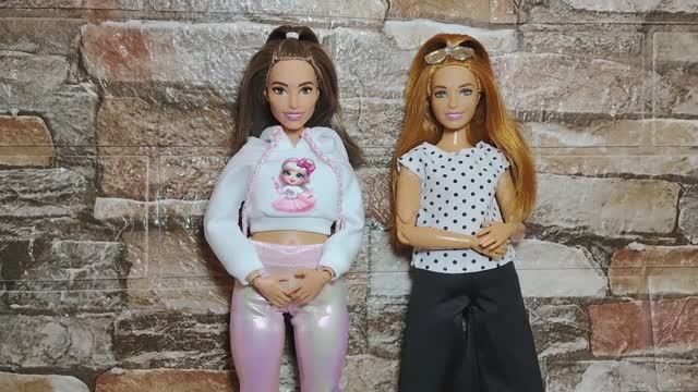 Обзор на два наряда для Барби пухляшек