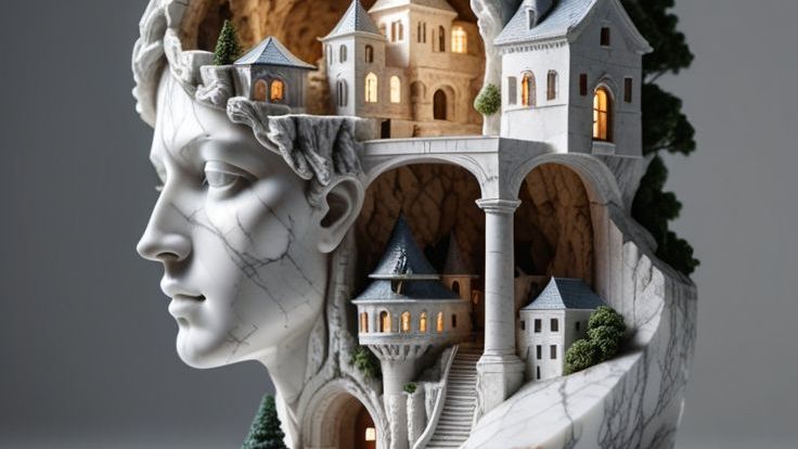 необычные скульптуры идеи..