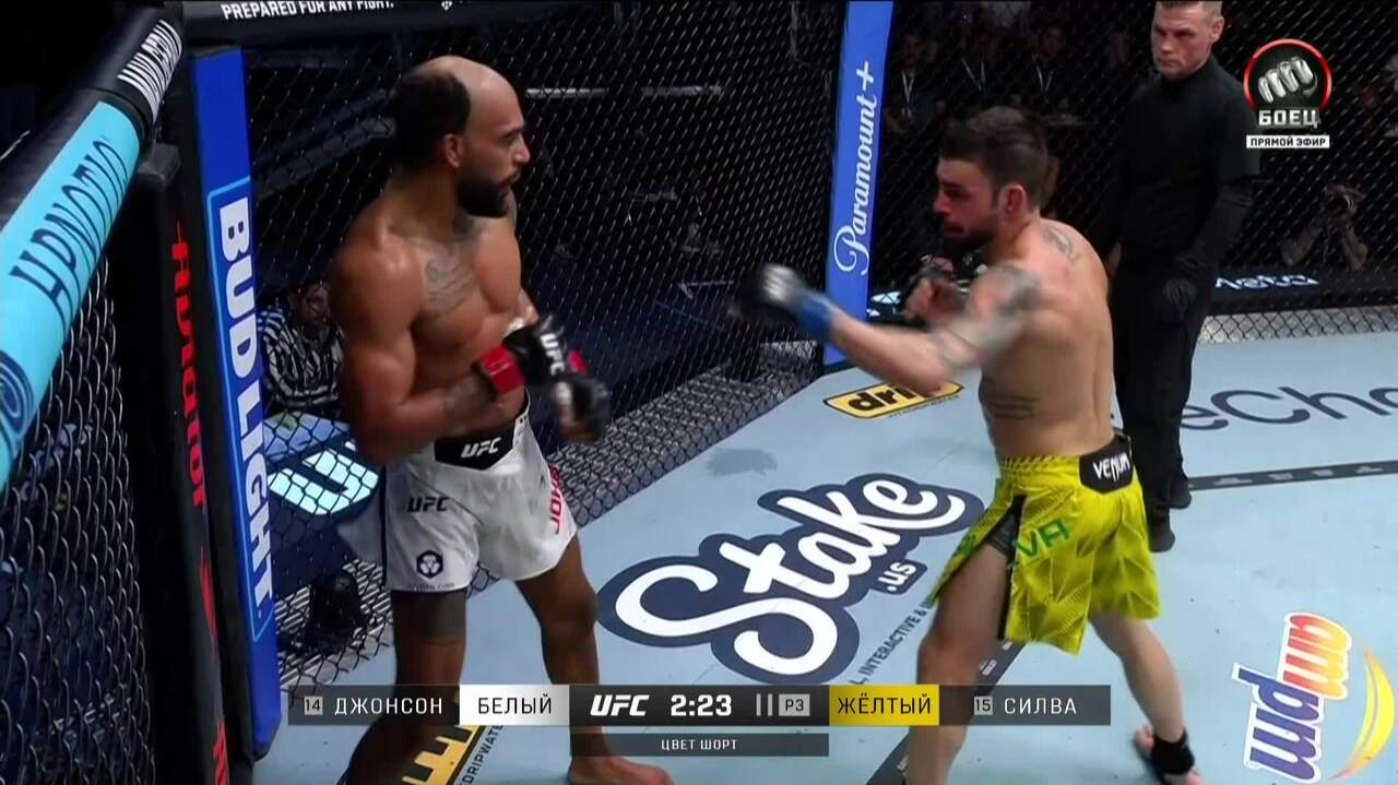 Чарльс Джонсон против Бруно Силвы (видео). UFC Fight Night