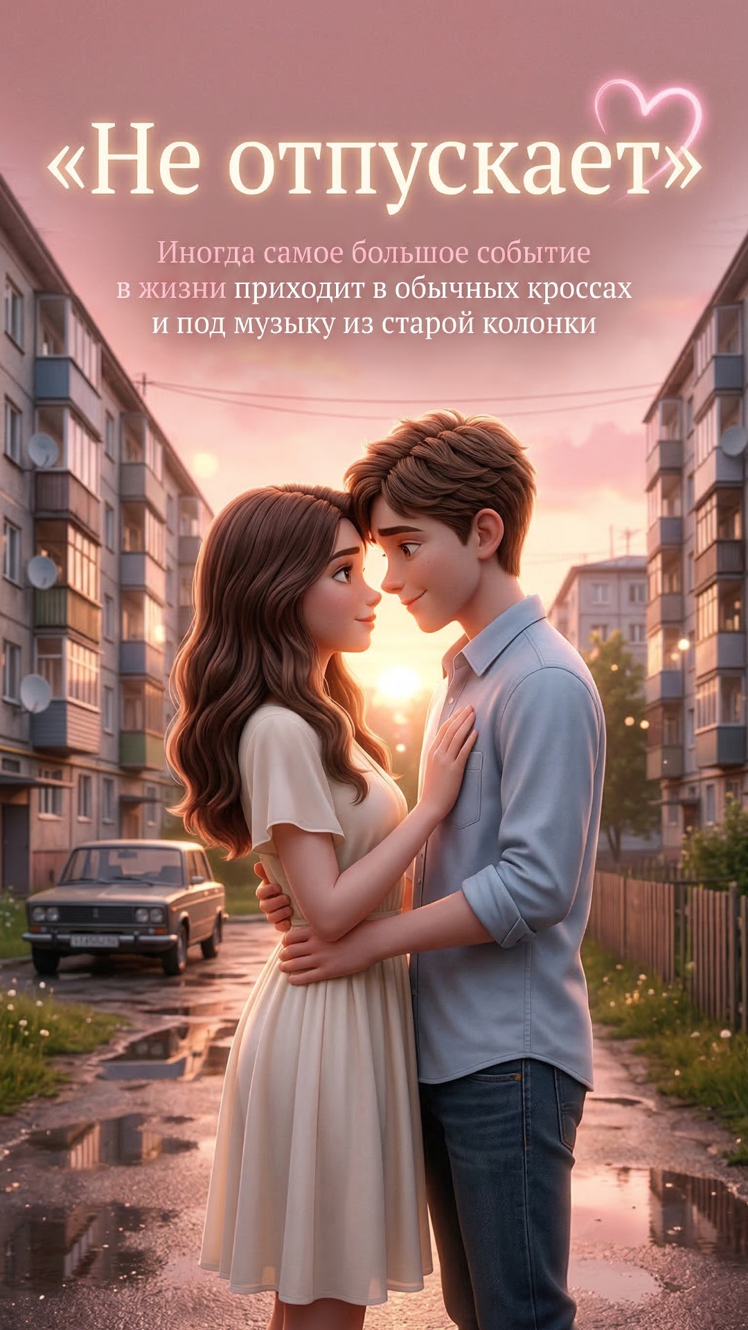 «Не отпускает» | Нейросериал про подростковую любовь | Трейлер