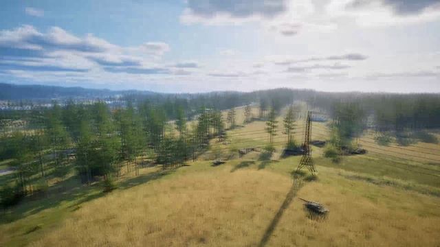 Колонна техники была встречена плотным огнем в SQUAD 10.3