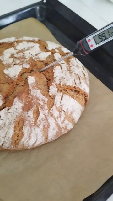 Как проверить готовность🔥 ржаного и ржано-пшеничного хлеба