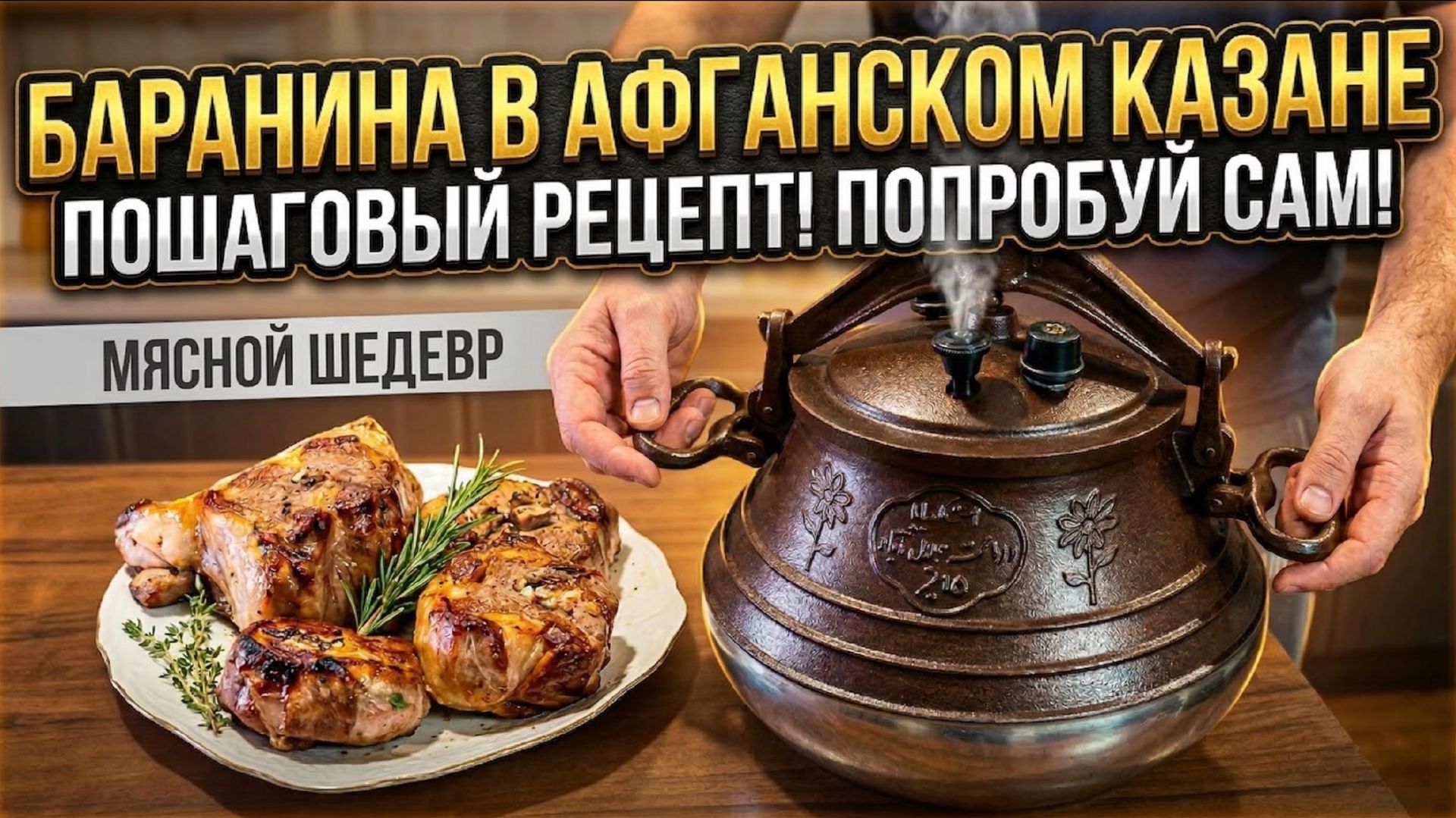 Баранина в афганском казане – готовим дома