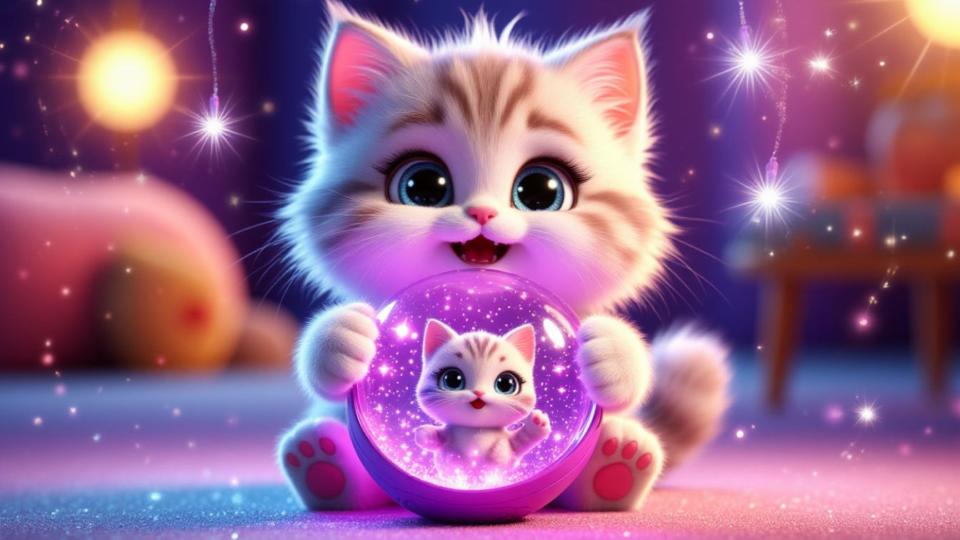 Не нашли в магазине — сделали лучше! Магический шар своими лапками🐾💖