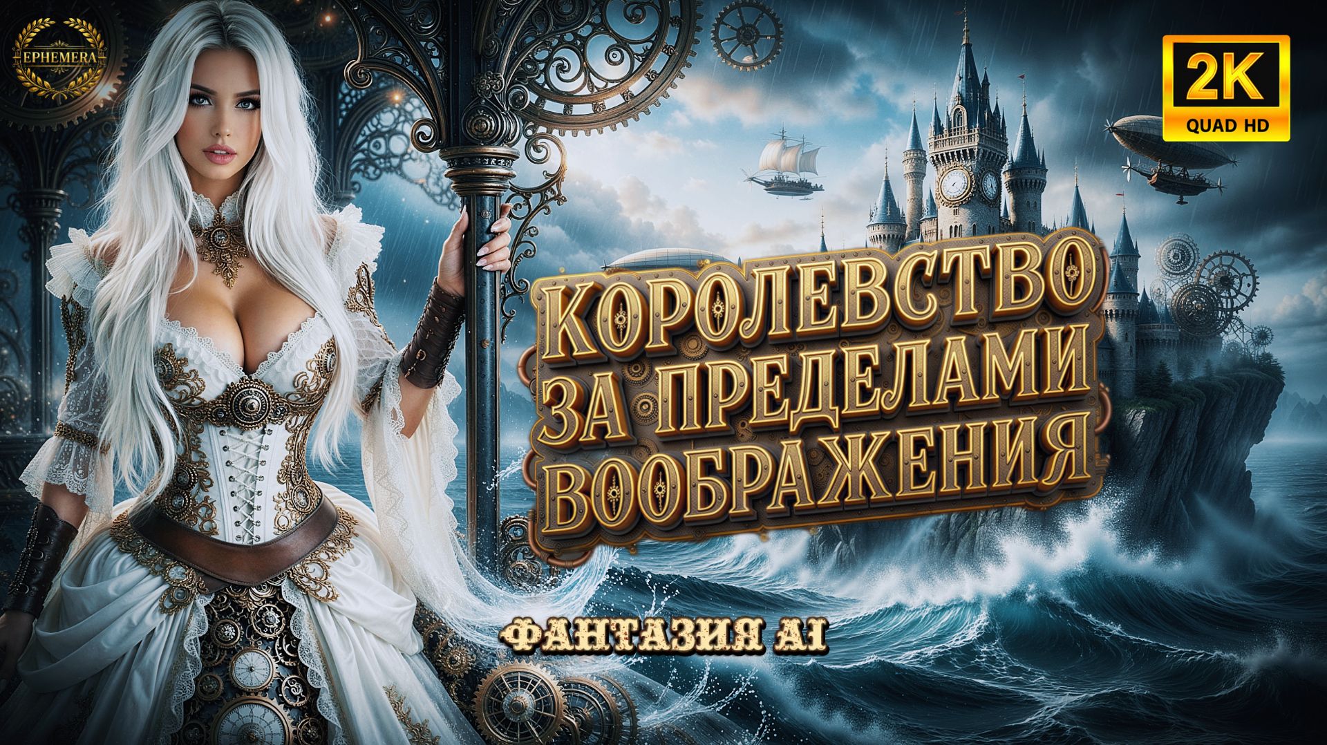 🦢 Мечты и магия: сюрреалистическая фантазия через эпохи и стихии ✨