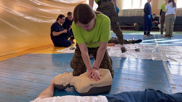 Турнир по первой помощи «Помощь рядом» прошёл на базе Воронежского государственного университета.
