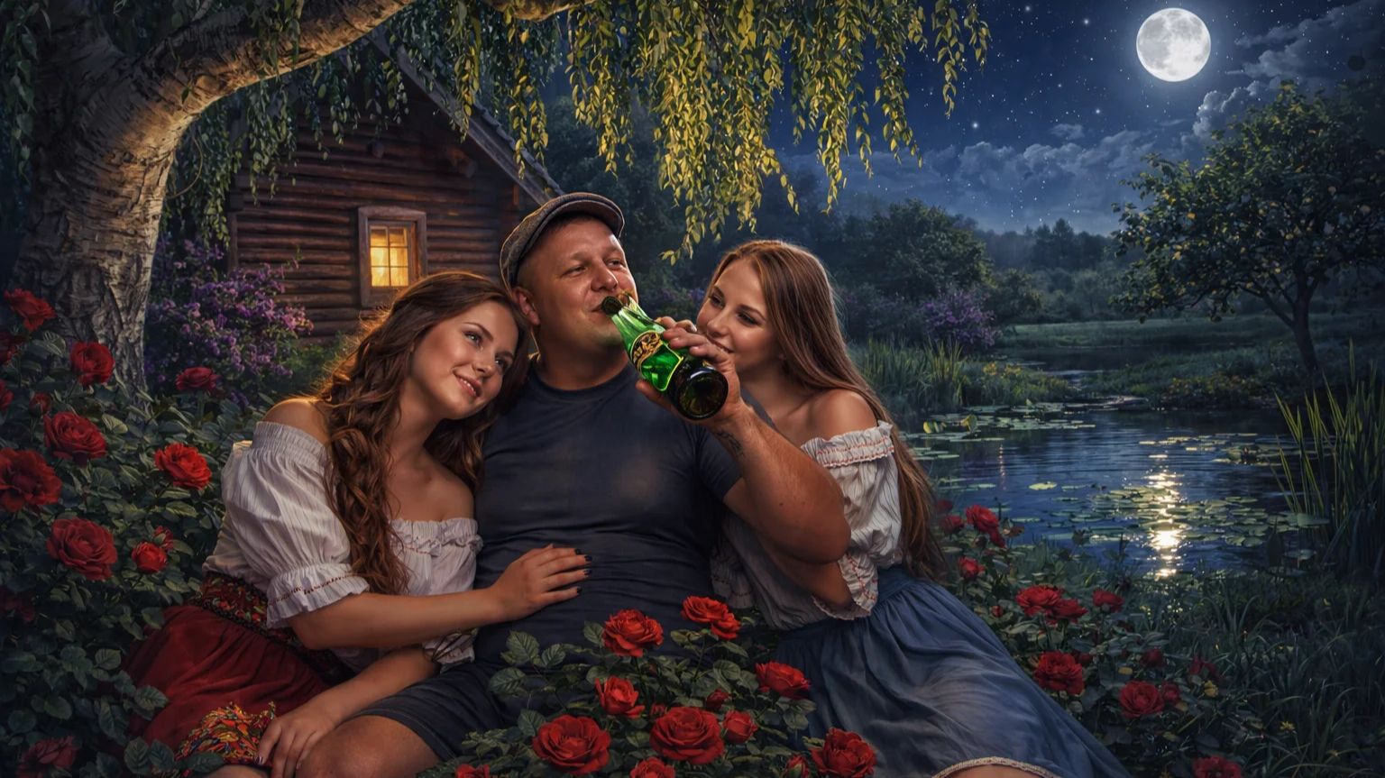 Весело тут - у нас... « the first version »