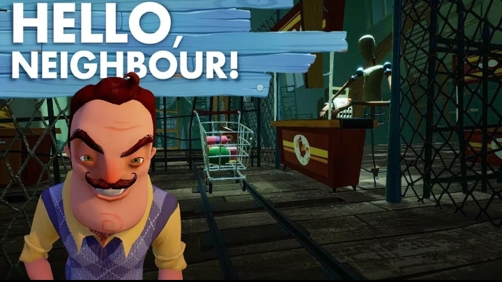 Привет сосед акт 3 кошмар супермаркет  прохождение!