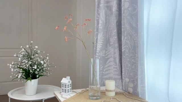 Декоративная искусственная ветка РОЗОВАЯ ГИПСОФИЛА, пластик, 60 см, 2006281-1