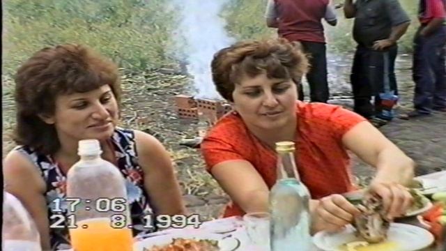 Назаретяны на природе 1994г