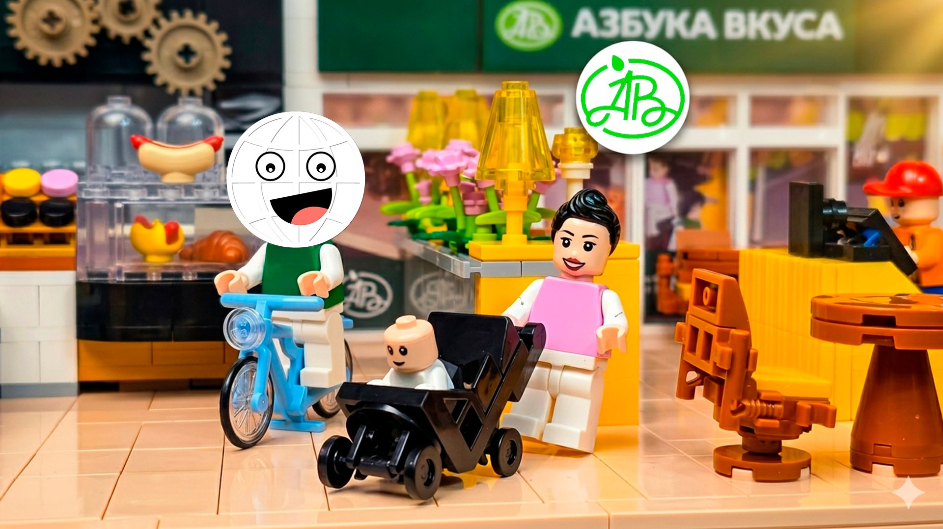 Собрал свою кофейню Азбука вкуса! Официальный конструктор