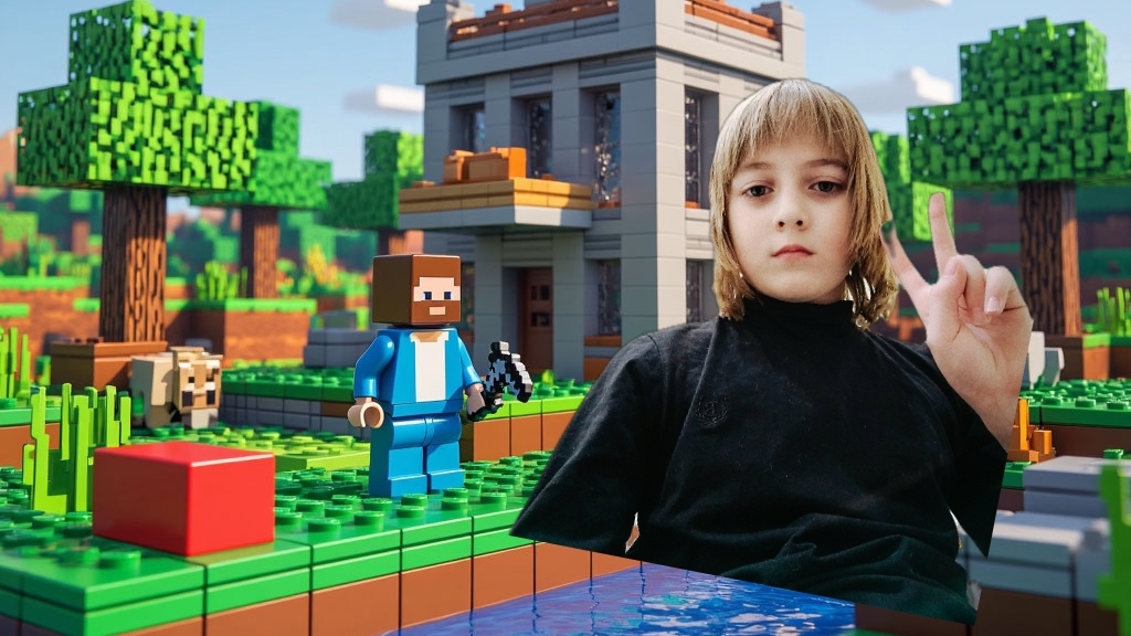 Майнкрафт с Барсом.