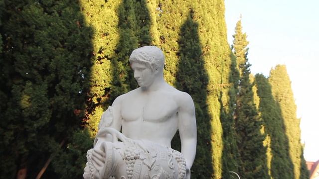 статуя отъезд закат