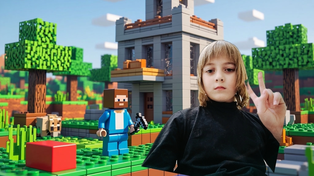 Майнкрафт с Барсом часть 1