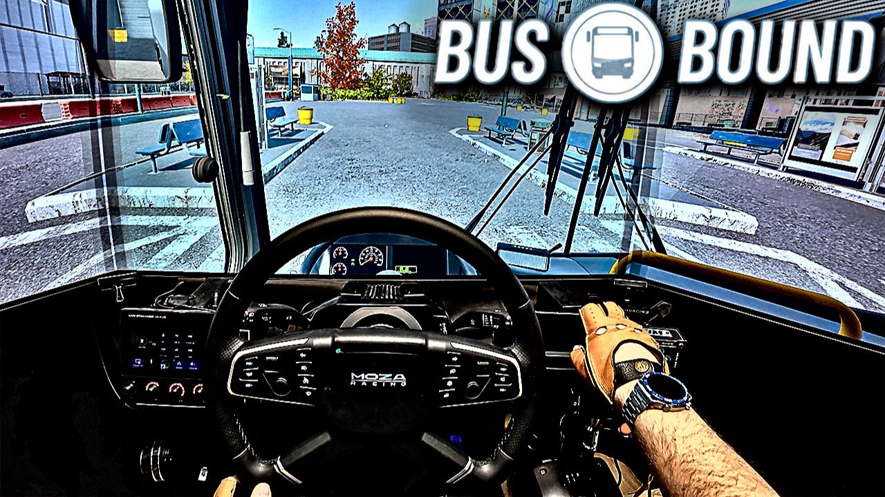 Bus Bound — Чистое вождение автобуса от первого лица