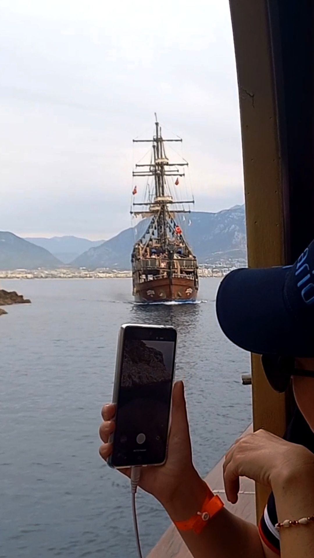 ПИРАТЫ В ТУРЦИИ! С ТРУДОМ УДАЛОСЬ ОТОРВАТЬСЯ. АЛАНИЯ. МОРЕ. ТУРЦИЯ.