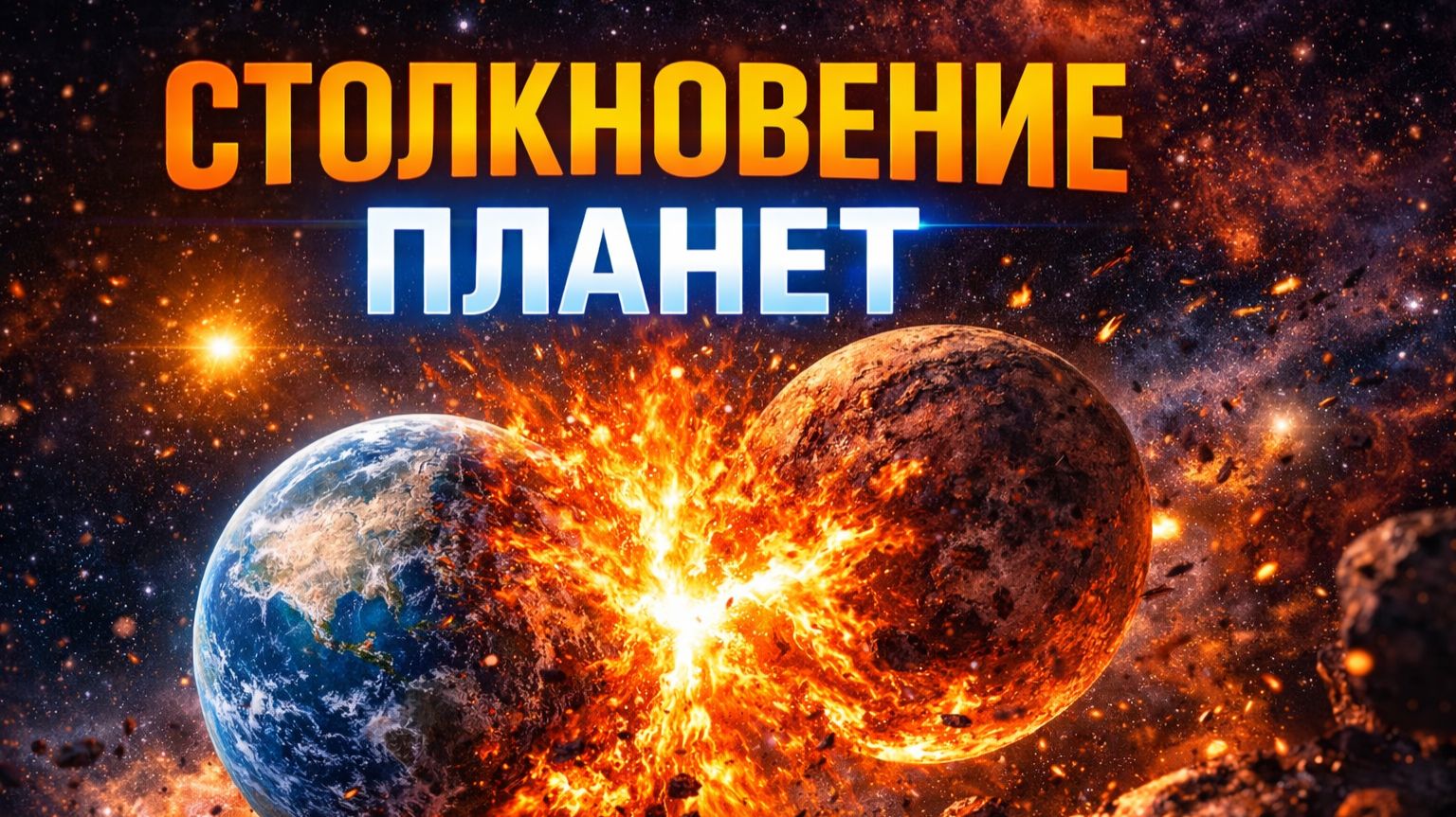 Учёные впервые увидели столкновение двух планет во Вселенной