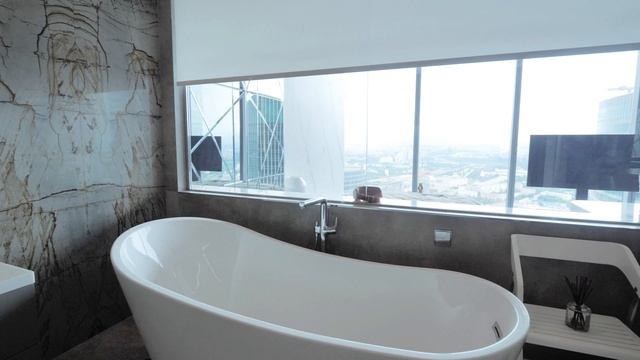 Умный дом в облаках, квартира в башне Федерация