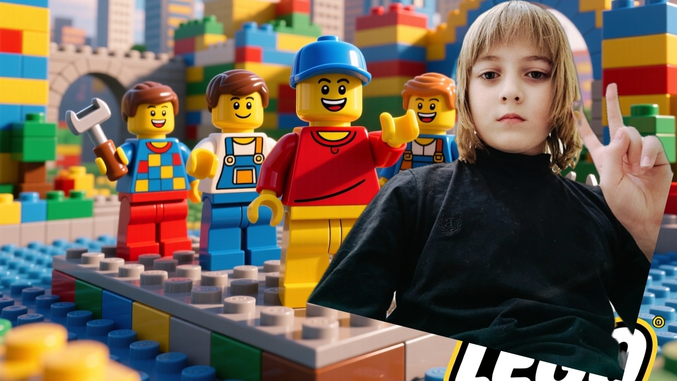 Лего город.