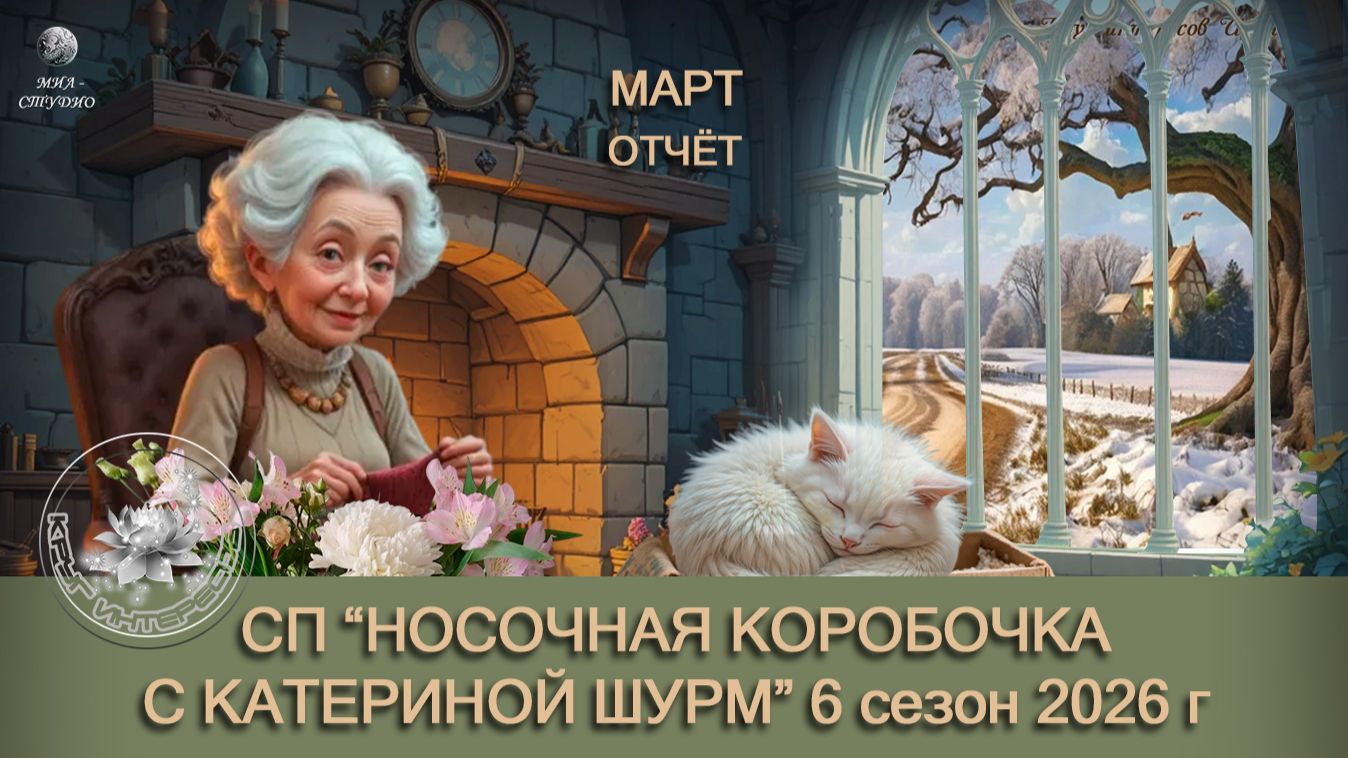 ОТЧЕТ МАРТ в СП "Носочная коробочка с Катериной Шурм" 6 сезон 2026