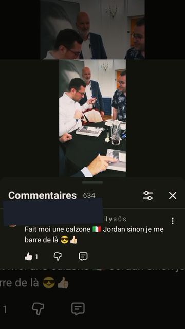 Je veux une Calzone pas des Pâtes Merci Jordan 🇮🇹😎👍🏻 Sinon je me Barre de là 🇪🇺❗