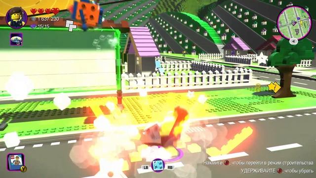 The LEGO Movie 2 Videogame Место где живет лига справедливости почти 100% прохождение (PC) #8