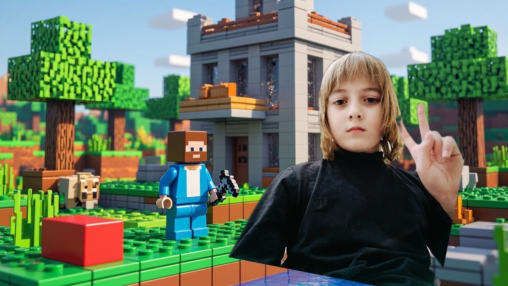 Майнкрафт с Барсом часть 3.