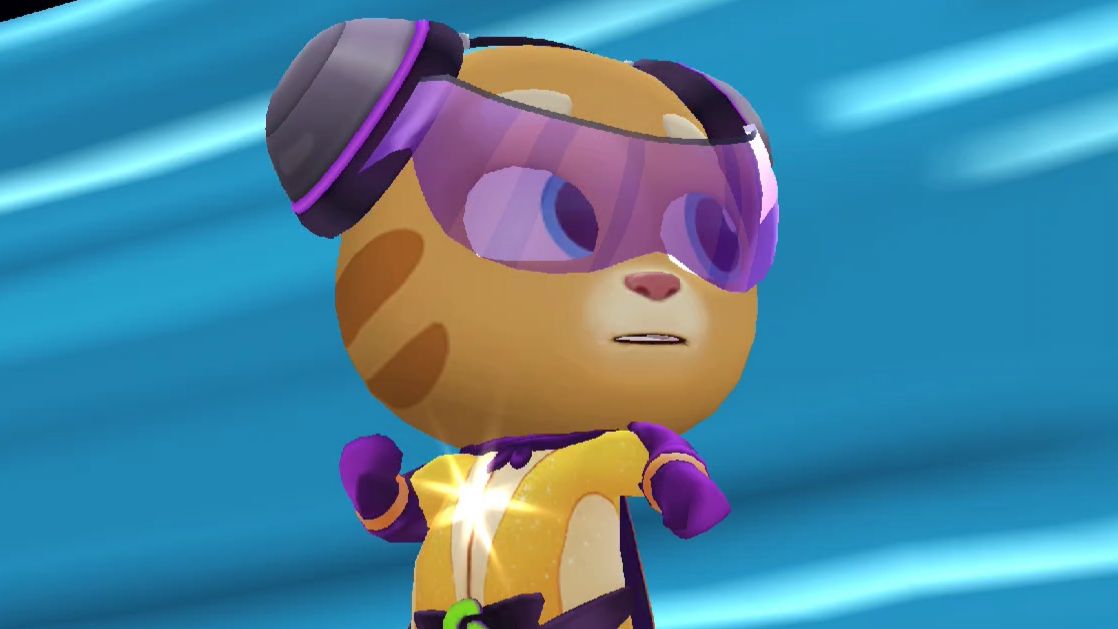 Рок-звезда Джинджер Talking Tom Gold Run Мультики Бегалки для детей