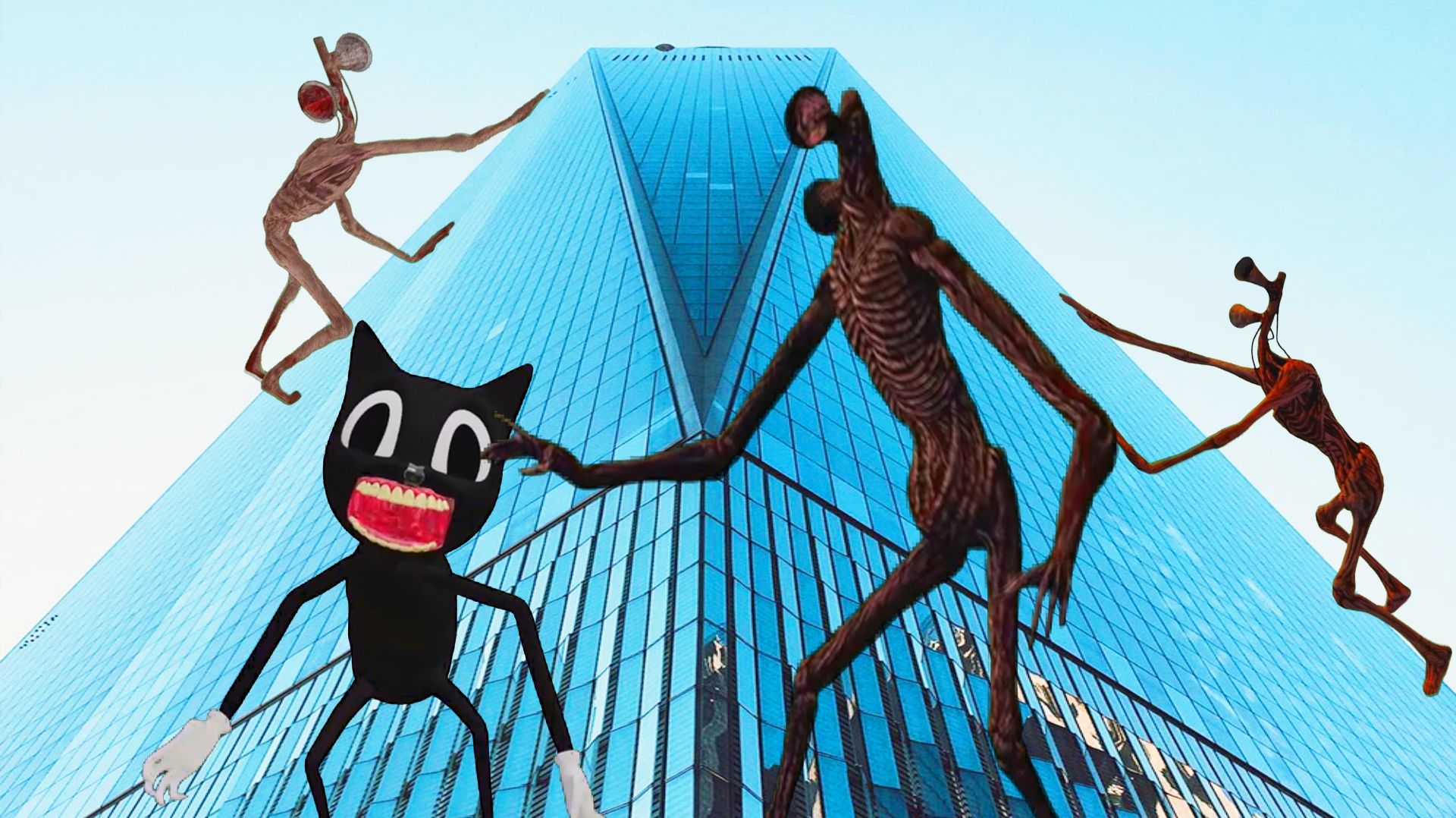 СБОРНИК СЕРИЙ ПРО СИРЕНОГОЛОВЫХ И КАРТУН КЭТА В РЕАЛЬНОЙ ЖИЗНИ