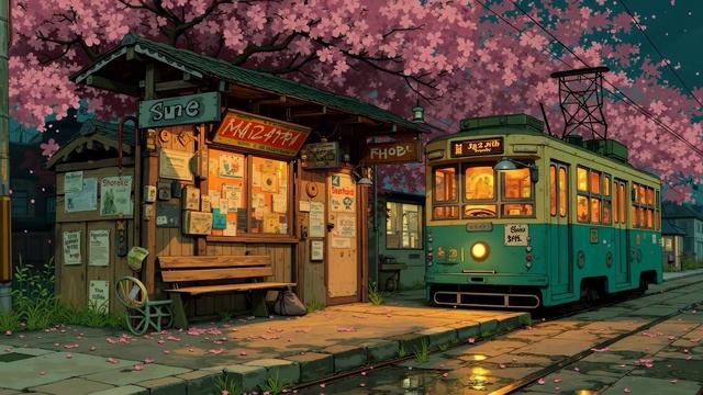 Весенний Lo fi City🌃 Lofi Beats для сна, расслабления Lofi music Lofi Live Лофи Хип Хоп