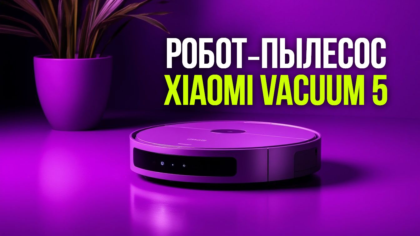 Топ‑3 плюса Xiaomi Robot Vacuum 5: робот‑пылесос с навигацией AI Vision в деле