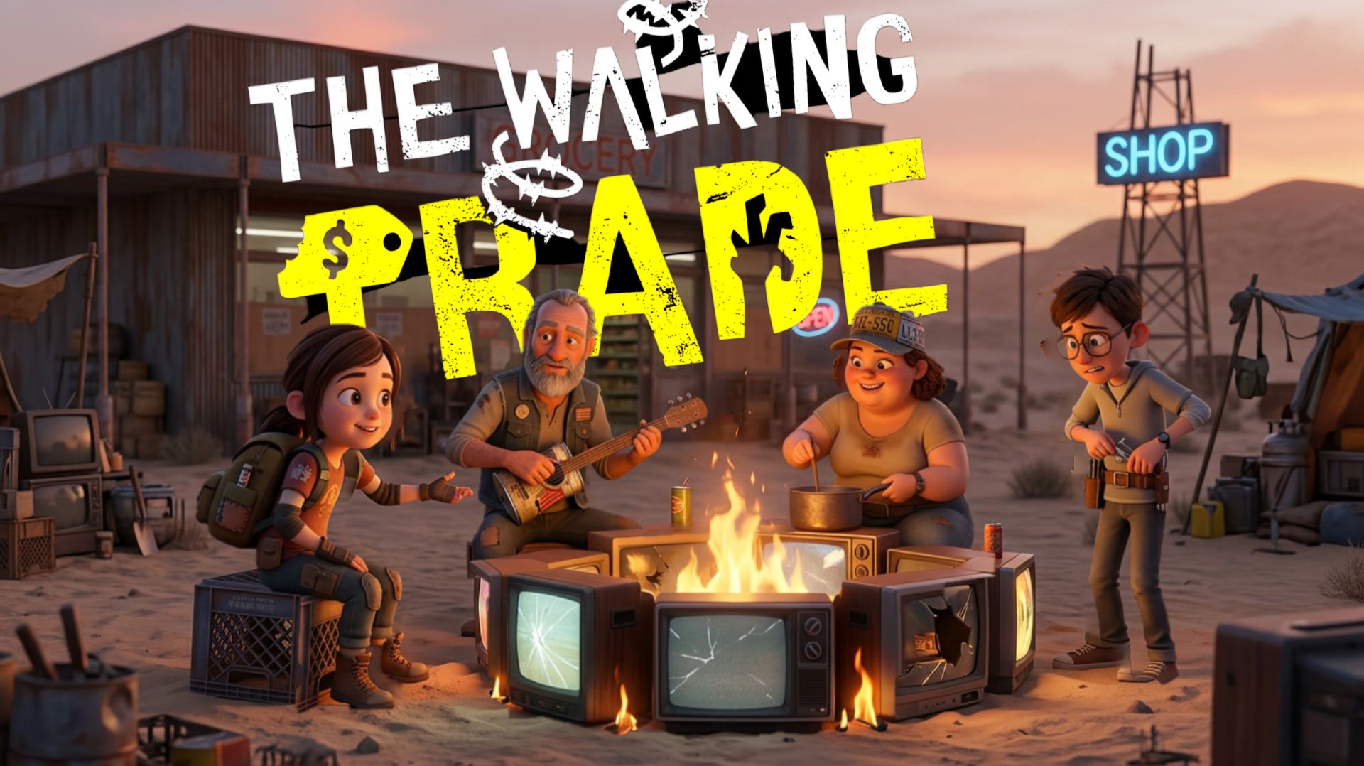 НАБЕГ АРМИИ ГРОМИЛ | The Walking Trade #4