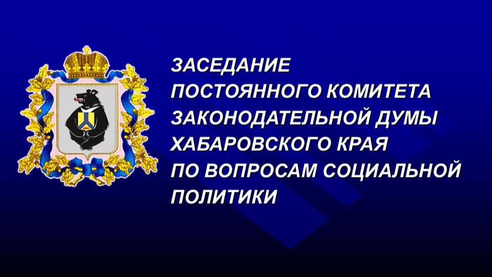 Заседание постоянного комитета Думы по вопросам социальной политики 13.03.2026