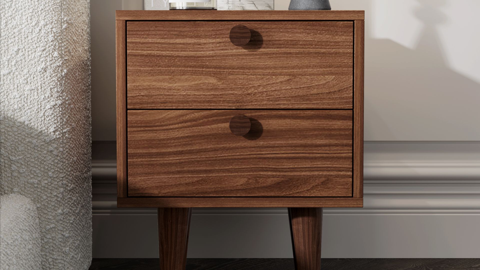 Сборка тумбы с двумя ящиками Retro 354OZ