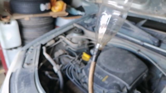 ЗАМЕНА МАСЛА В КПП НА РЕНО ЛОГАН.