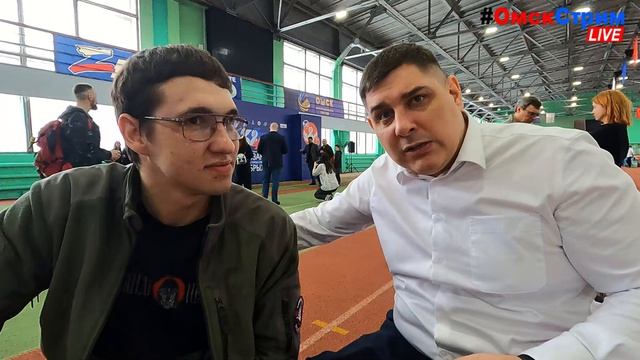 На фестивале «Состязания храбрых»  мы встретили большого друга ветеранов, Александра Кузюкова.