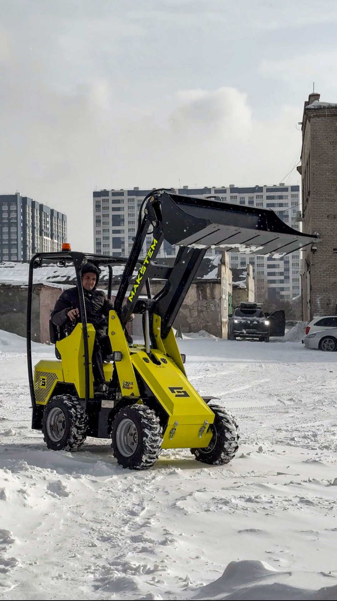 МОЩНЫЙ ЭЛЕКТРО ПОГРУЗЧИК MAX600 / E-MAX600, СПЕЦТЕХНИКА, МИНИ-ТЕХНИКА, ПОГРУЗЧИК, СТРОЙКА, ТЕХНИКА