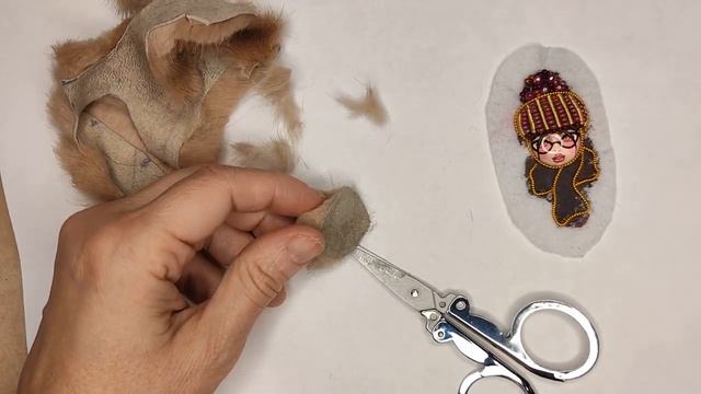 МК брошь „Девочка“ 💃