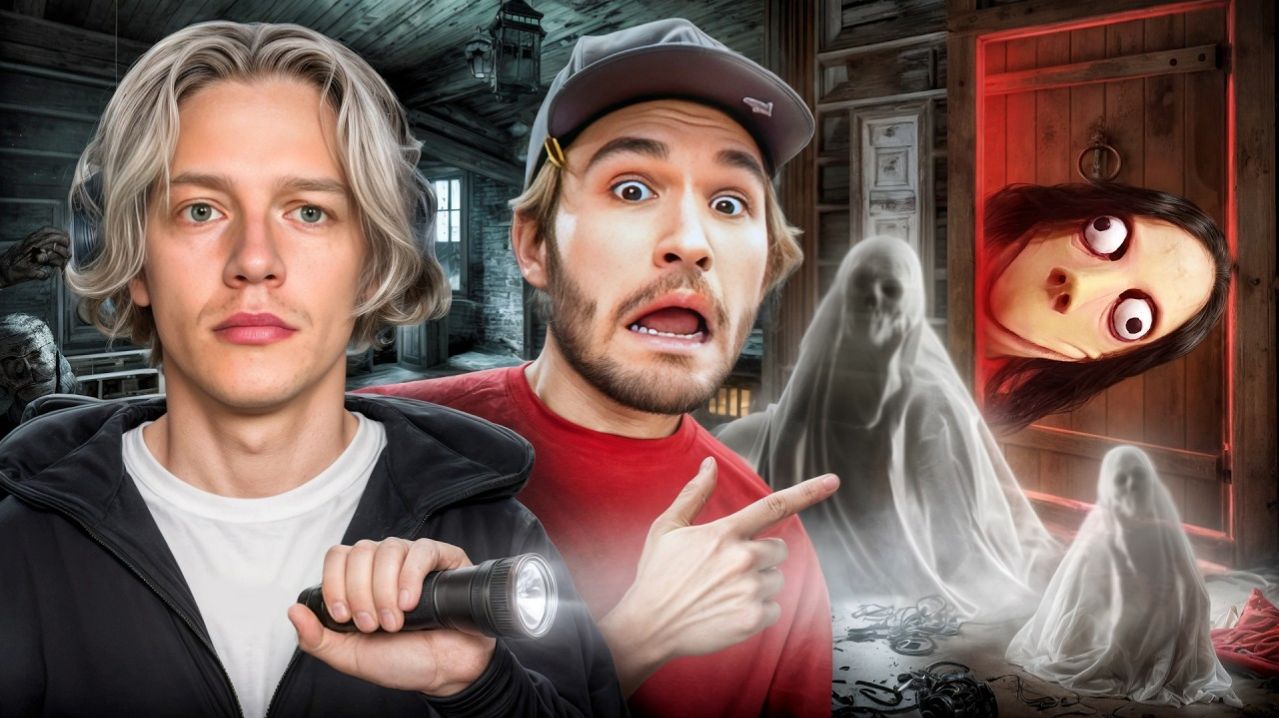 СТРАШНАЯ НОЧЬ В ОГРОМНОМ ДОМЕ С ПРИЗРАКАМИ💀 - PARADEEVICH CHILL