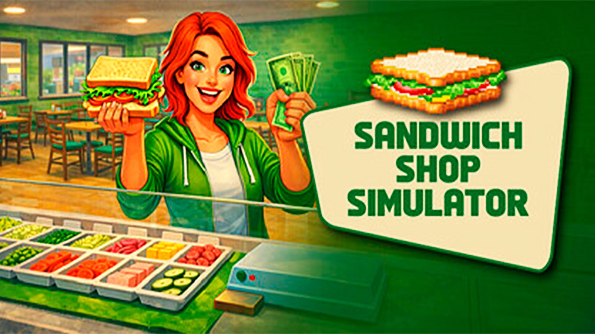 Продаю Сэндвичи ► Sandwich Shop Simulator Demo