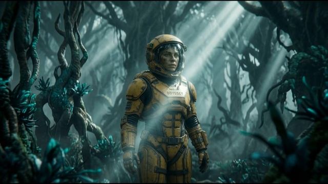 【The Silent Forest Planet】AI Short Film space universe sci-fi 4K_1080p