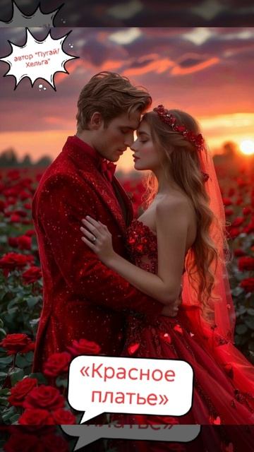 Красное платье